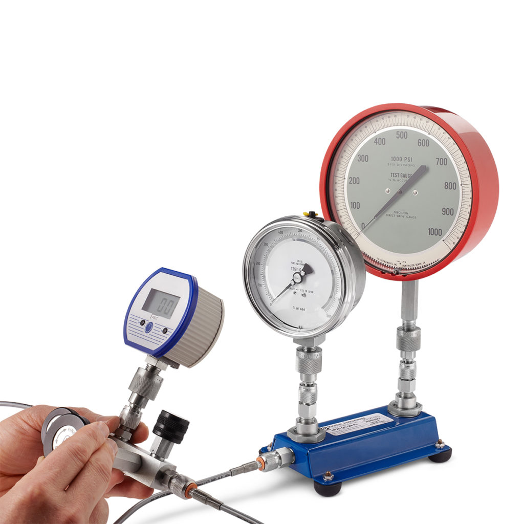 QTCM High Pressure Gas Calibration Manifold - Cameron Instruments