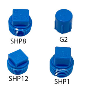Plastic Plugs for Ports on Backflow Assemblies - Cameron Instruments
