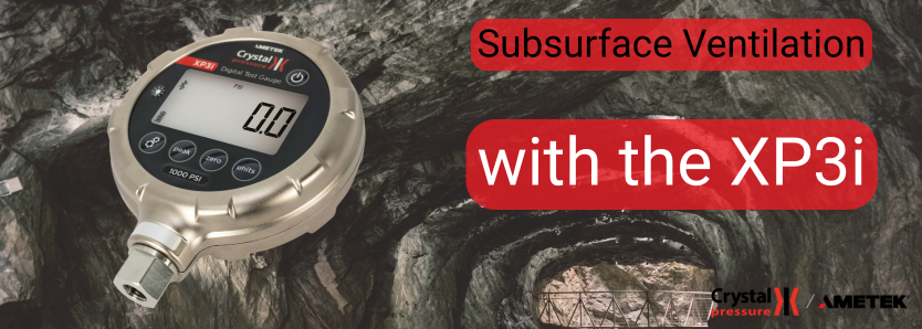 Simplifying Subsurface Ventilation Surveys with the XP3i - Cameron Instruments